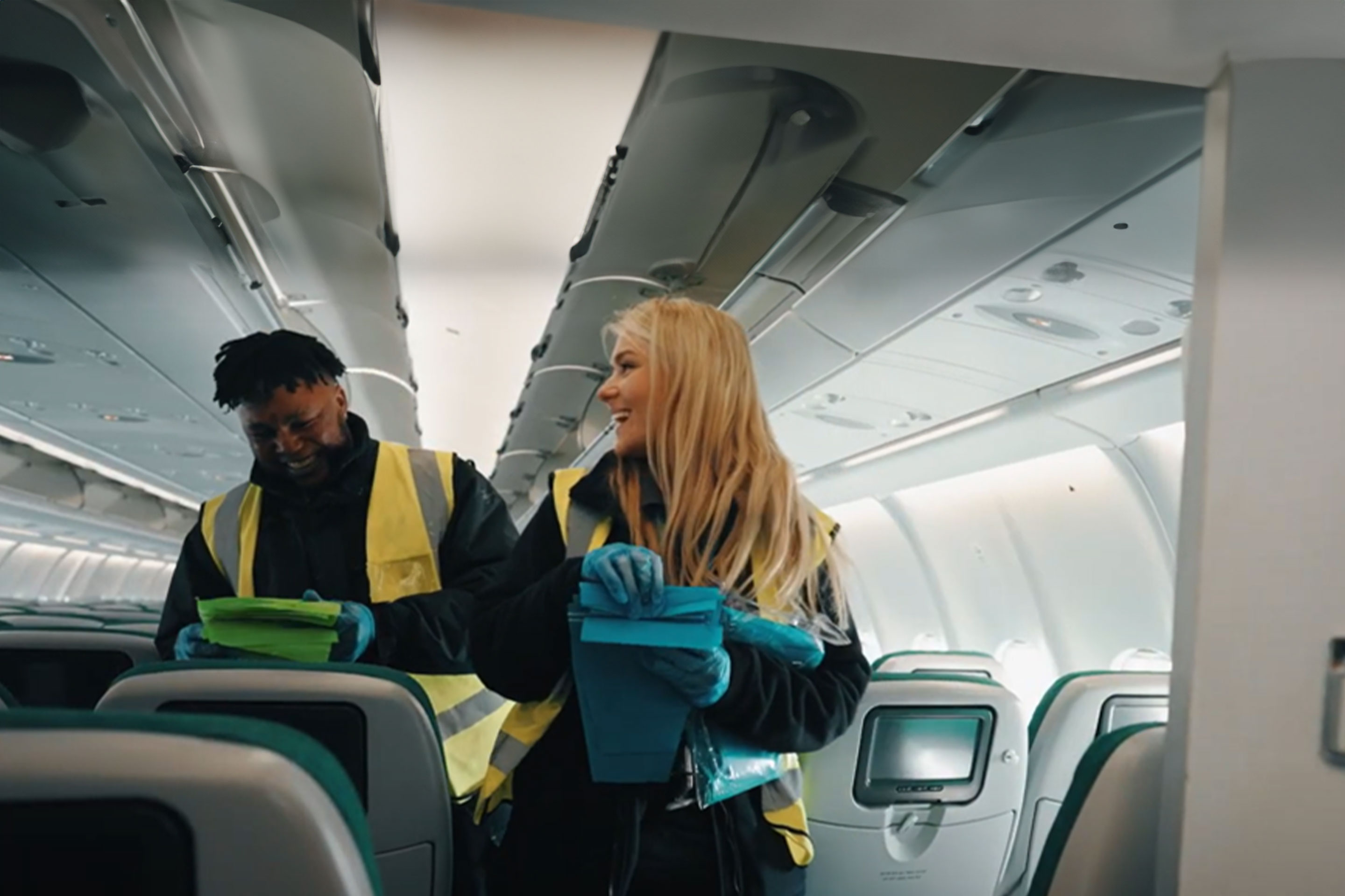 Cabin appearance - Aer Lingus