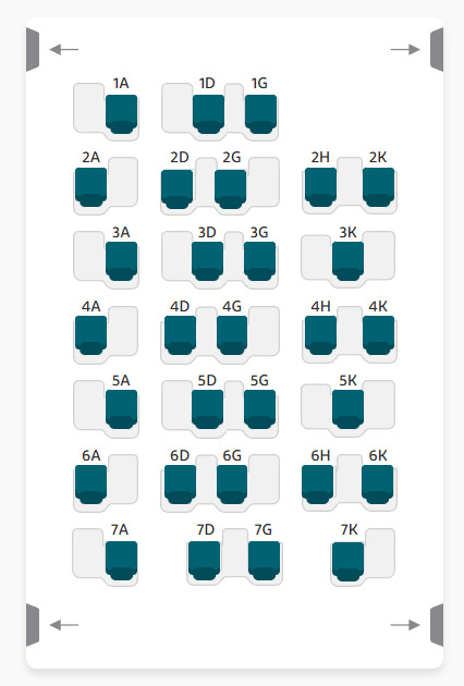 Transatlantic Seat Options - Aer Lingus